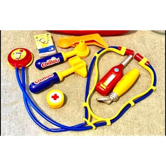 budge studios inc | Toys | Caillou Check Up Doctor Kit Pretend Dr ...